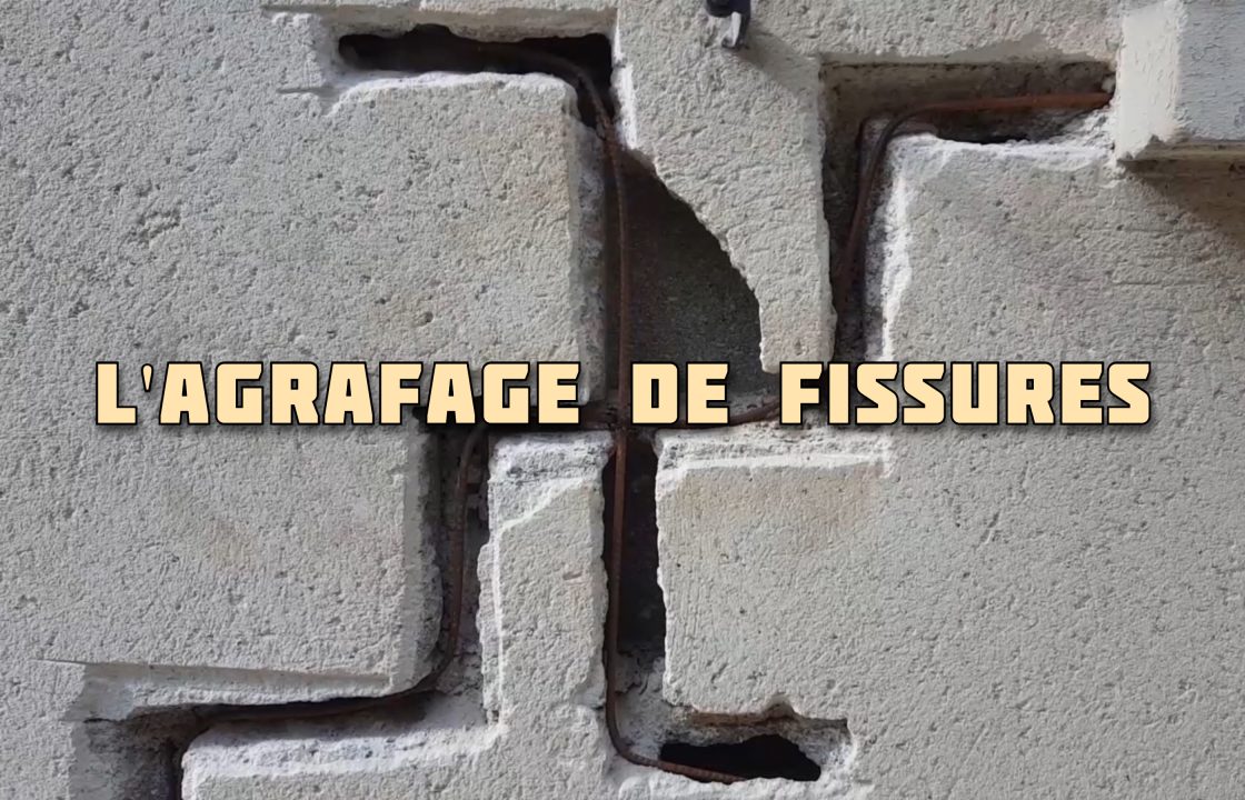Fissures en escalier et agrafage de fissures : guide pratique